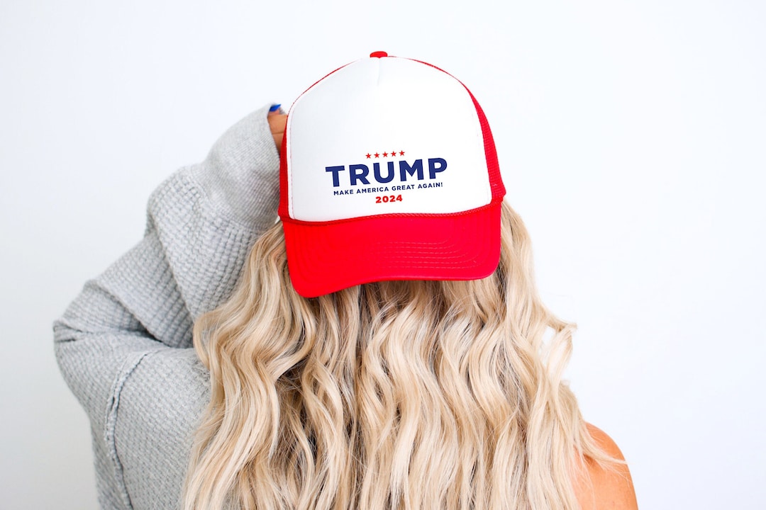 Trump Trucker Hat, Trump 2024 Cap, 2024 Election Cap, Trump Fan Hat ...