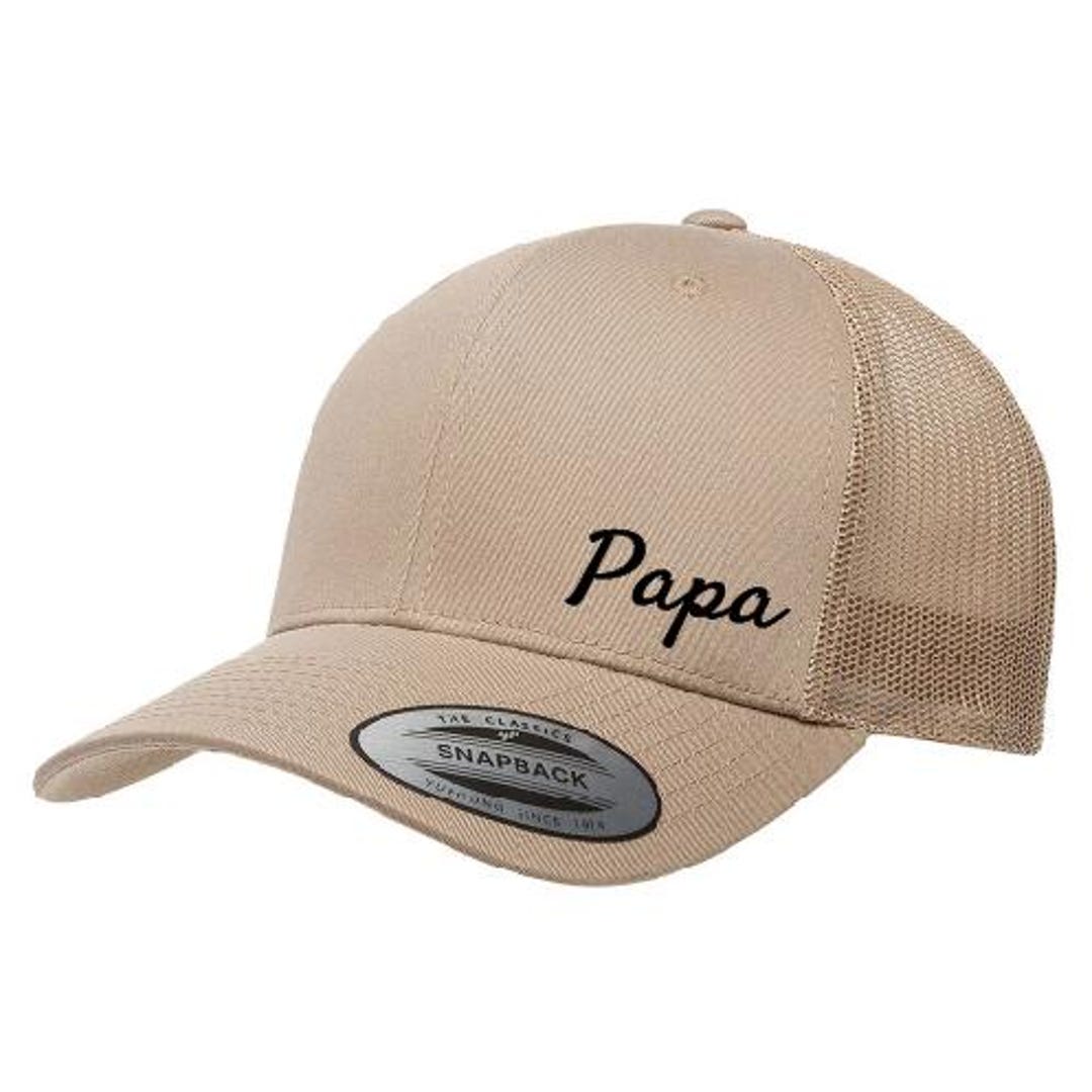 Cool Papa Hats, Fathers Day Gift, Funny Dad Caps, Grandpa Trucker Hat ...