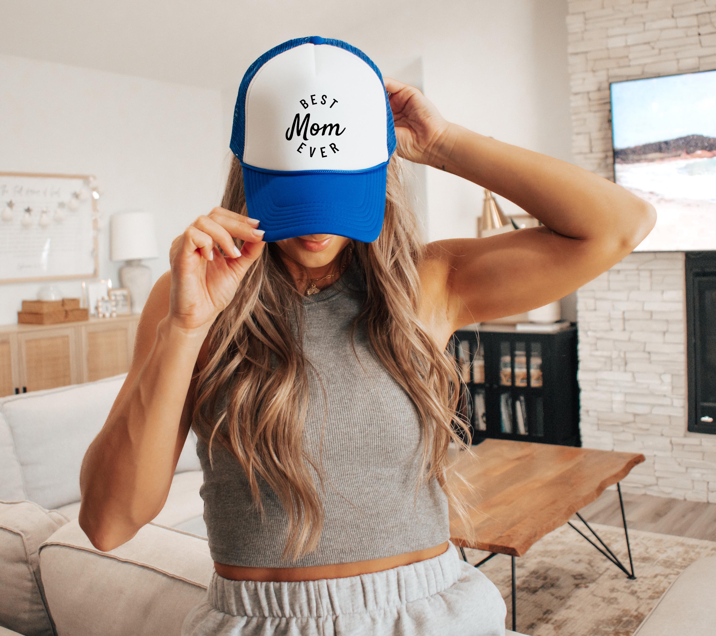 Best Mom Ever Hats, Cool Mom Ever Hats, Mothers Day Gift, Funny Mom ...