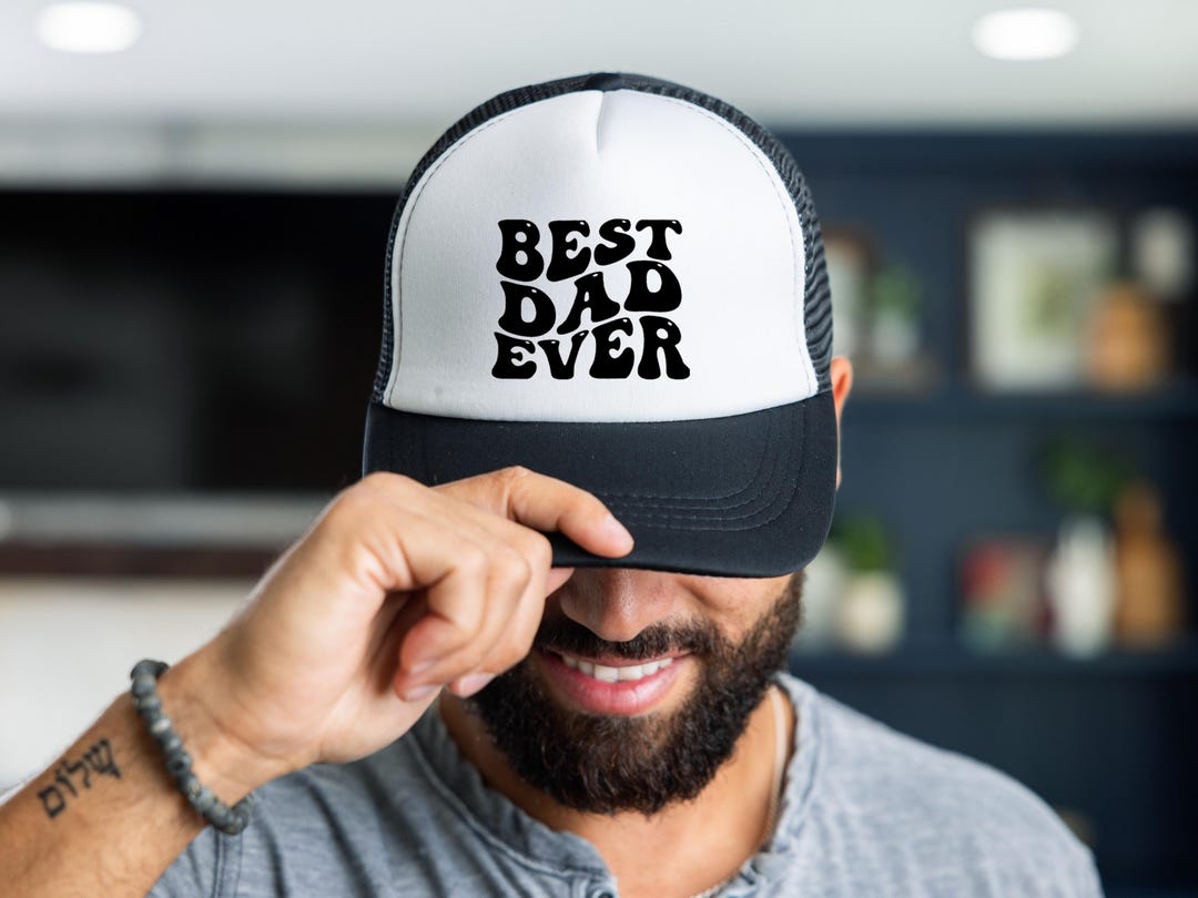 Best Dad Ever Hats, Cool Dad Hat, Funny Dad Caps, Dad Trucker Hat ...