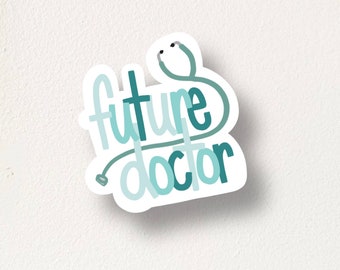 Future Doctor Sticker - Etsy