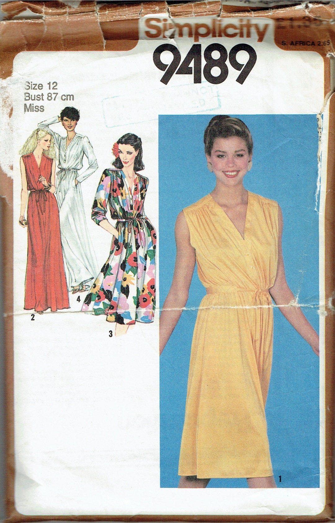 1980s Vintage Sewing Pattern for Dressmaking Womens Ladies - Etsy