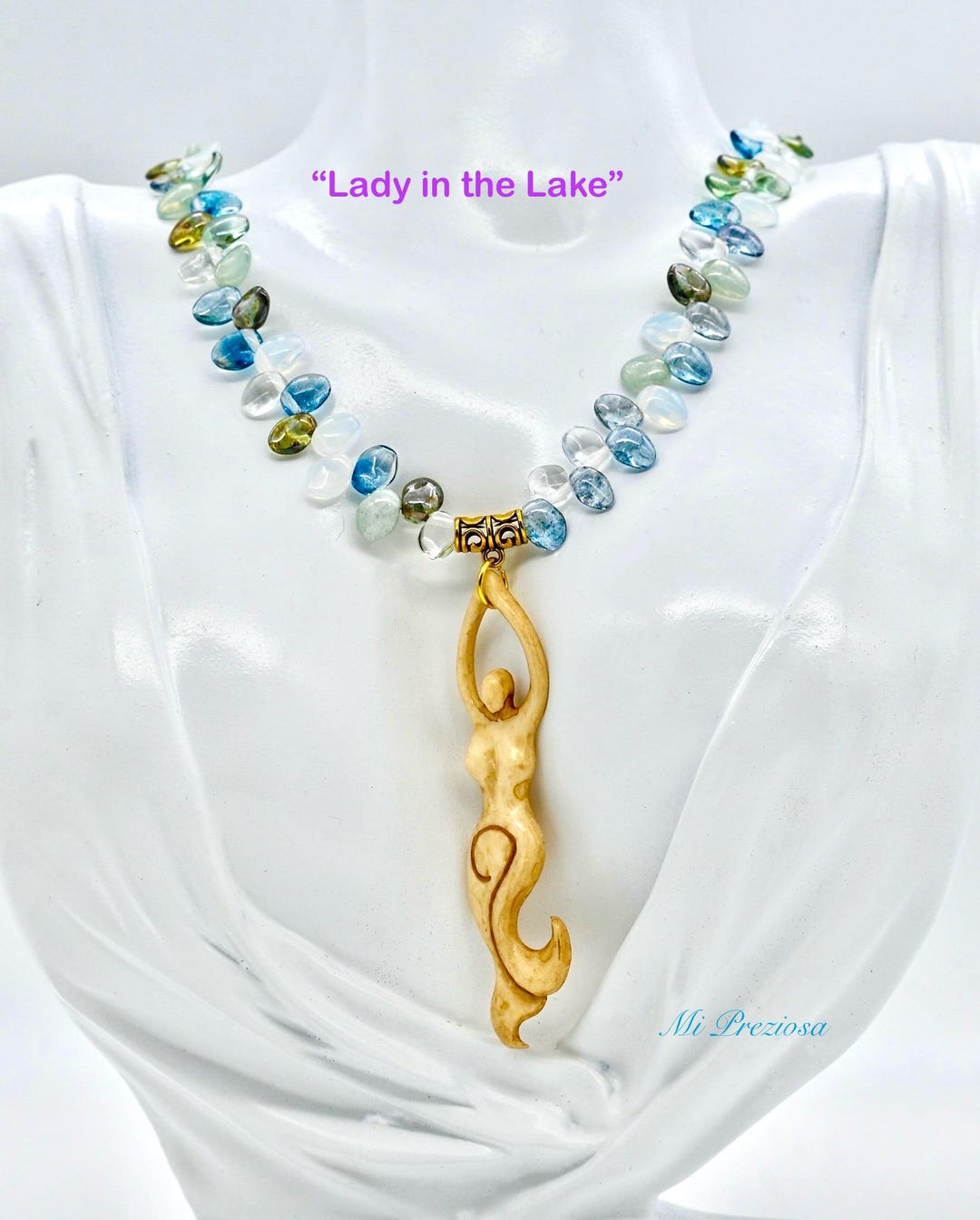 Necklace - Lady in the Lake! - Etsy