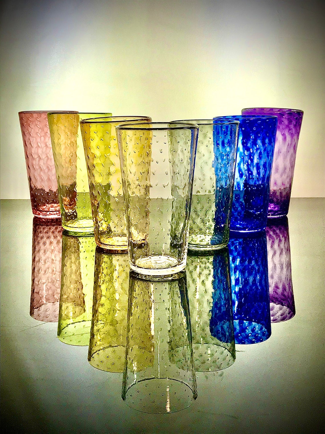 Bubble Pint Glass - Etsy