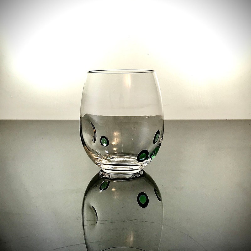 Thumb Print Glass - Etsy