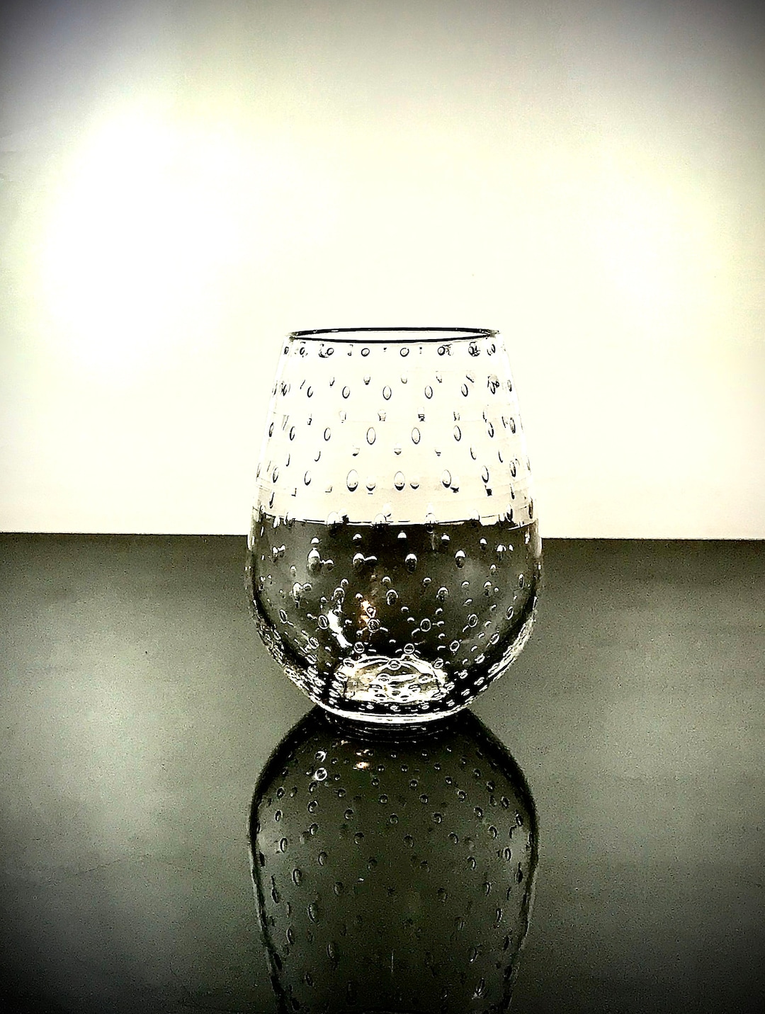 Bubble Stemless, Stemless Wine Glass, Barware, Single Glass - Etsy