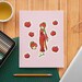 Apple Girl Stickers Cute Character Alma | Sticker Sheet | White Matte ...