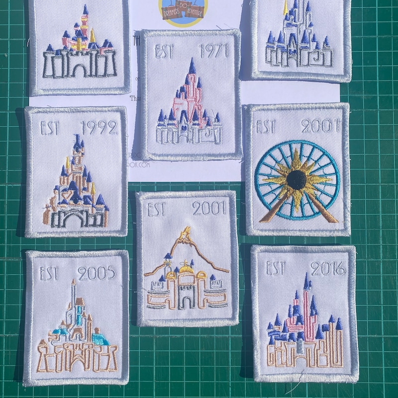 Disneyland Patch - Etsy