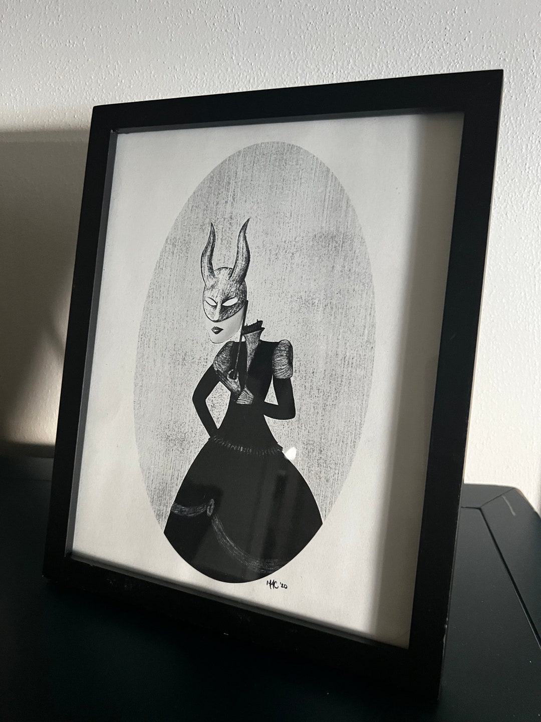 Devils Disguise Instant Download Art Print | Victorian Gothic Style ...