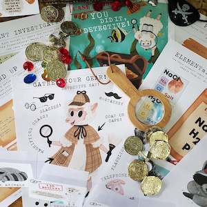 The Pirate Pilferer Detective Mystery - Printable Pirate-themed Clue ...