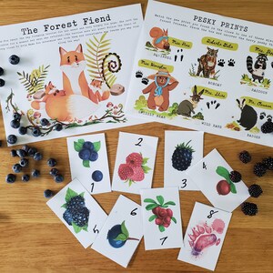 The Forest Fiend A Tiny Mysteries Mini Printable Worksheets and ...