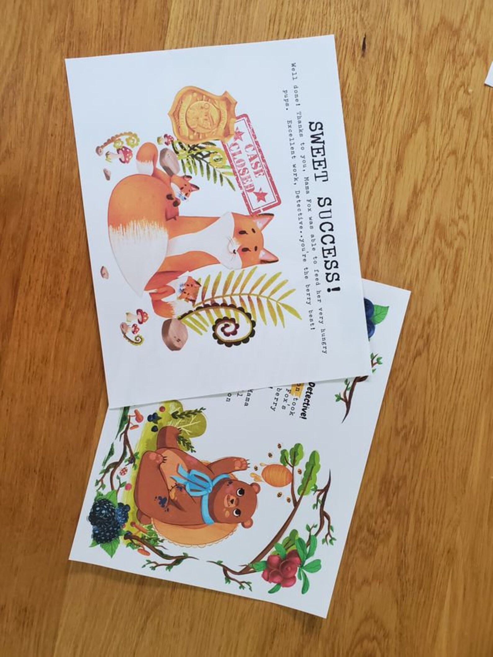 The Forest Fiend A Tiny Mysteries Mini Printable Worksheets and ...