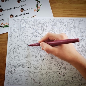 The Forest Fiend Mini Mystery - Printable Kids Worksheets and ...