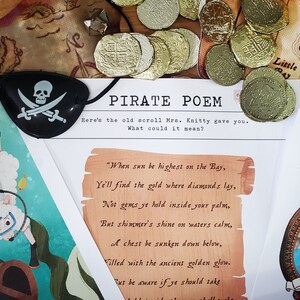 The Pirate Pilferer Detective Mystery - Printable Pirate-themed Clue ...