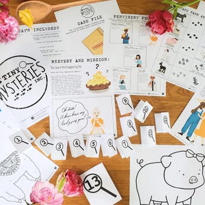 The Case of the Disappearing Pies Birthday Party Activities Kids Spy ...