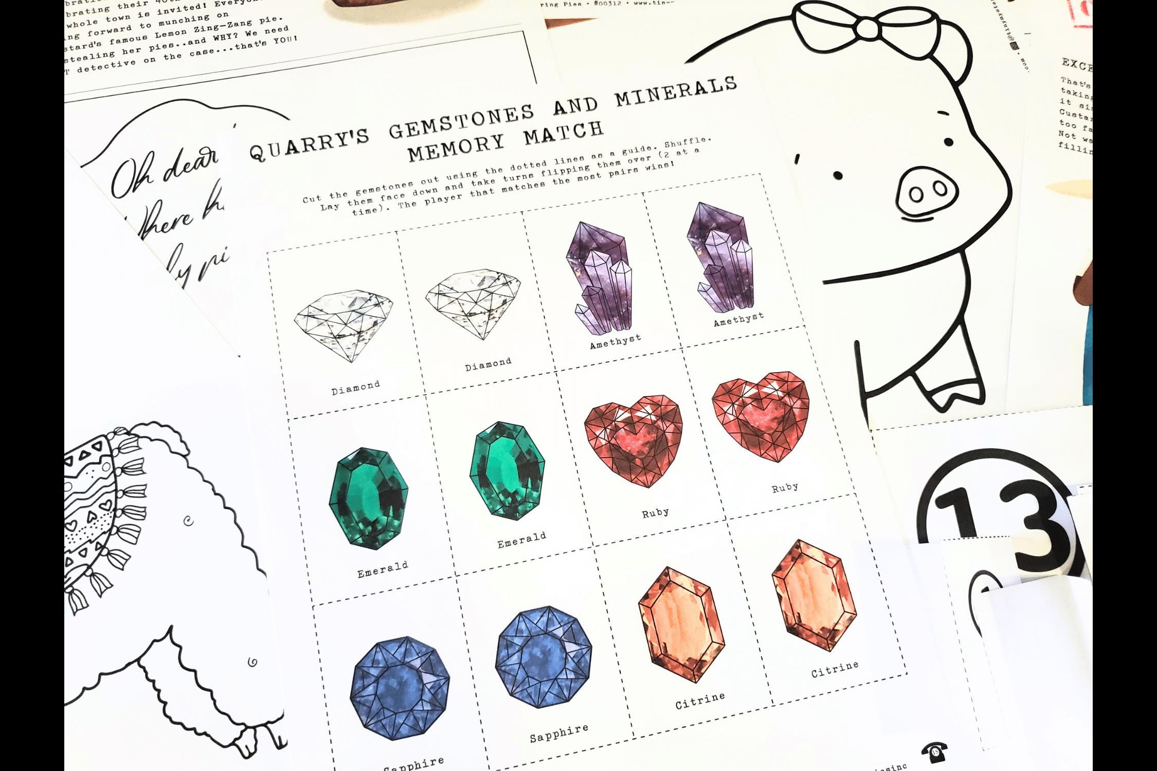 The Case of the Disappearing Pies Birthday Party Activities Kids Spy ...