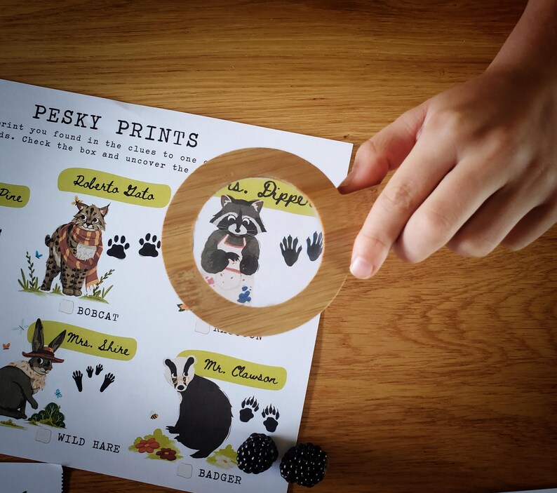The Forest Fiend Mini Mystery - Printable Kids Worksheets and ...