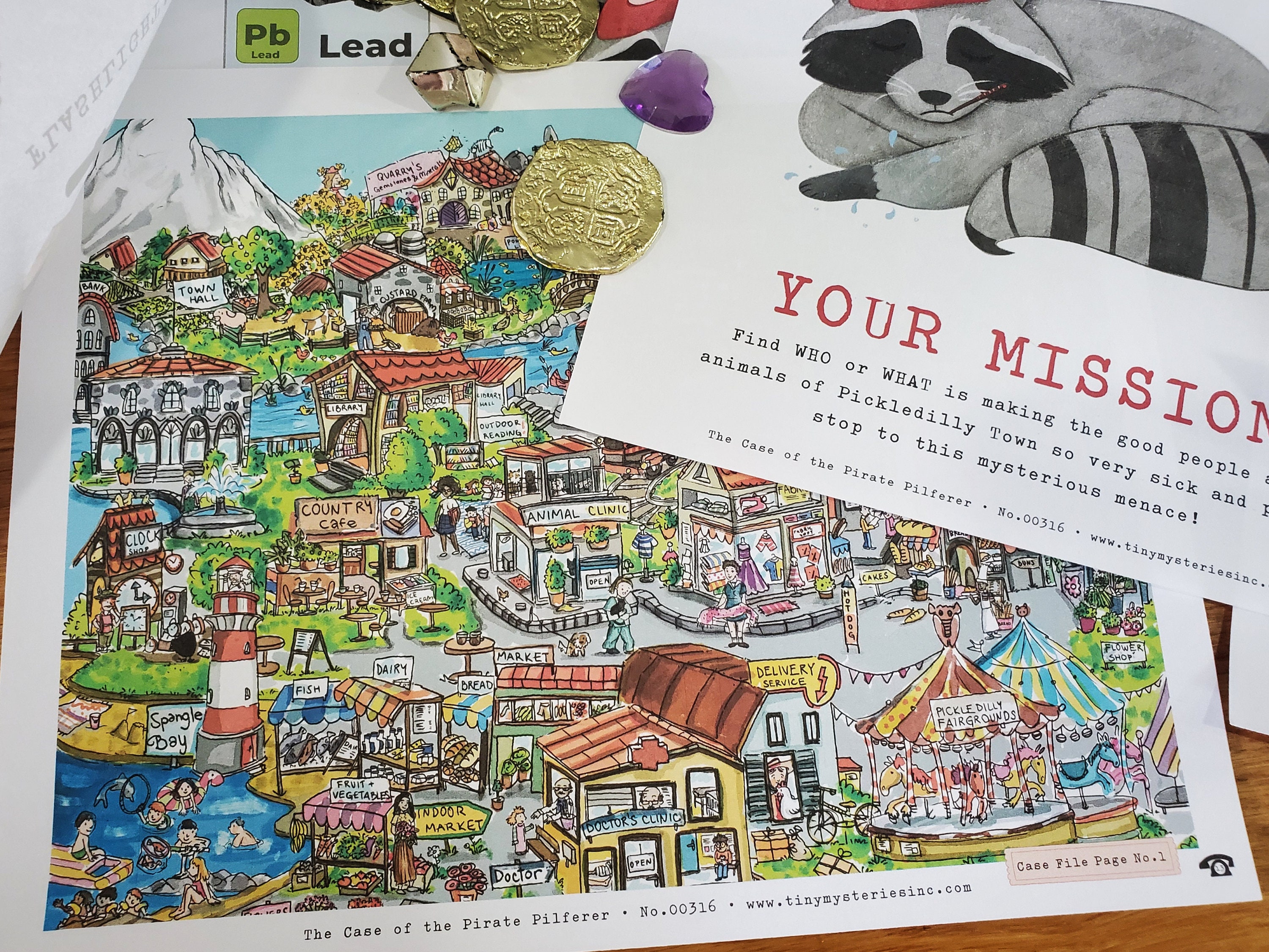 The Pirate Pilferer Detective Mystery - Printable Pirate-themed Clue ...