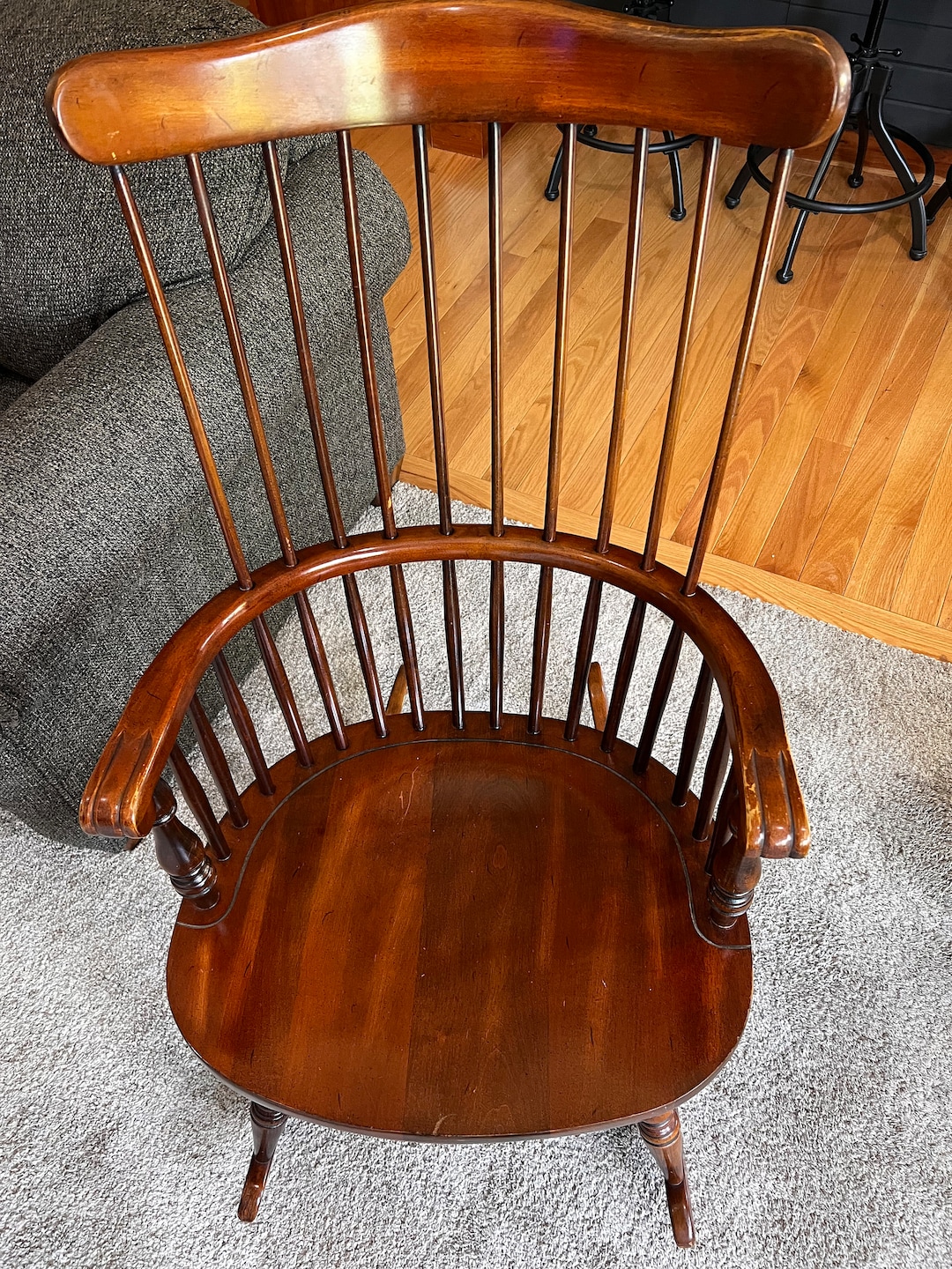 Virginia House Rocker / Rocking Chair Rare Vintage Comfortable ...