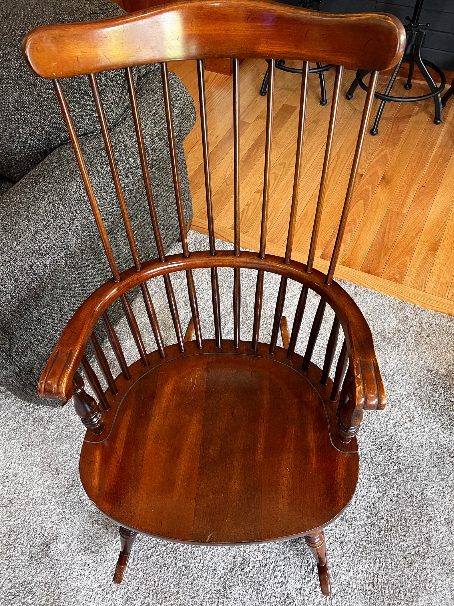 Price Drop-virginia House Rocker / Rocking Chair Rare Vintage ...