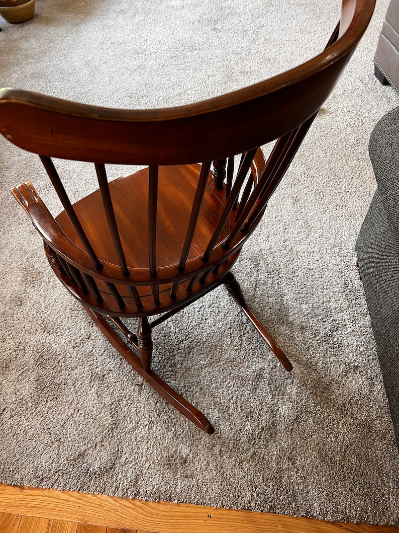 Price Drop-virginia House Rocker / Rocking Chair Rare Vintage ...