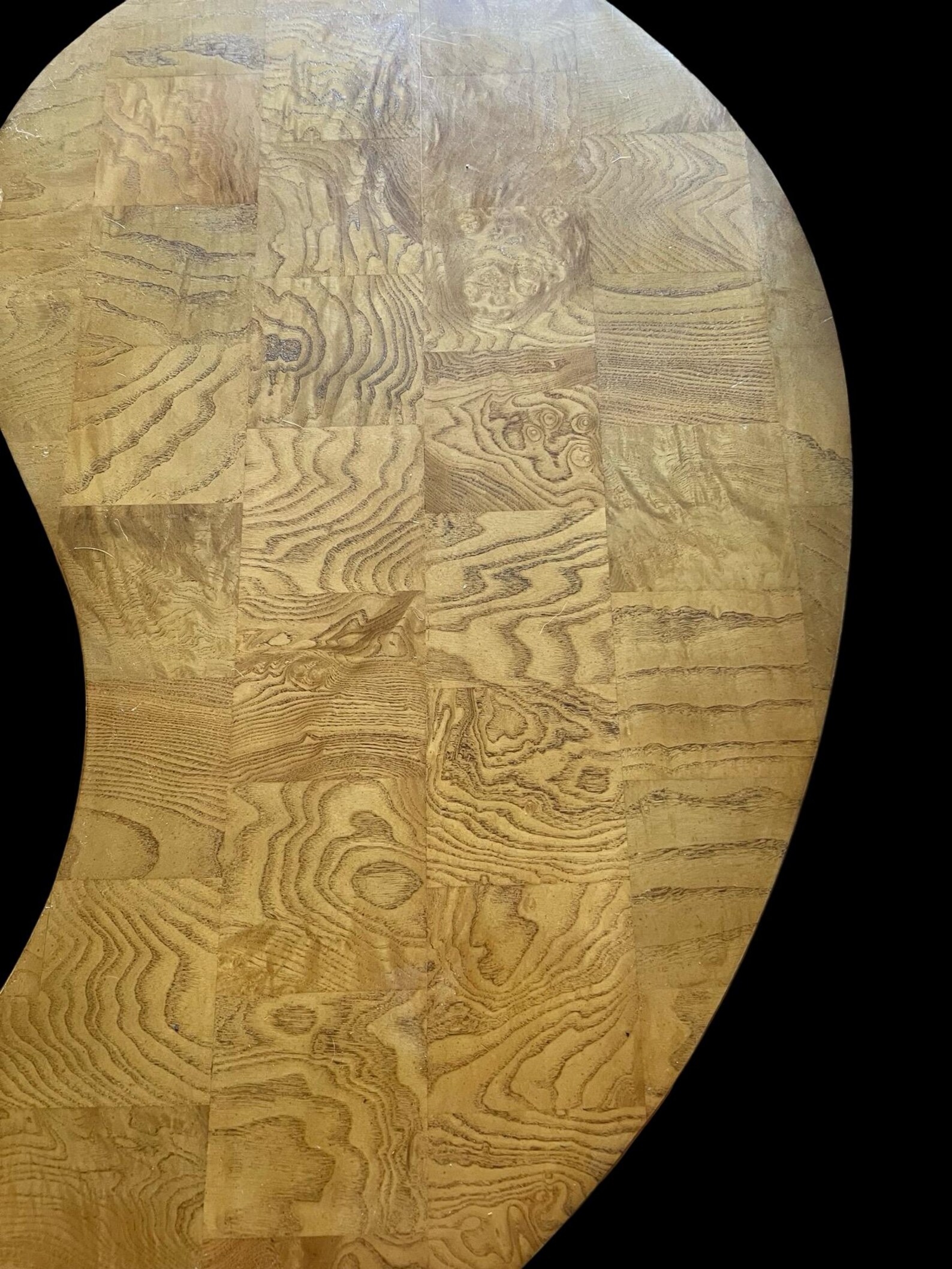 MCM Kidney Shape Coffee Table - Etsy