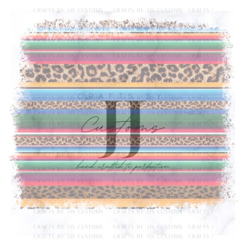 Western Leopard and Serape Background Png Sublimation Design - Etsy