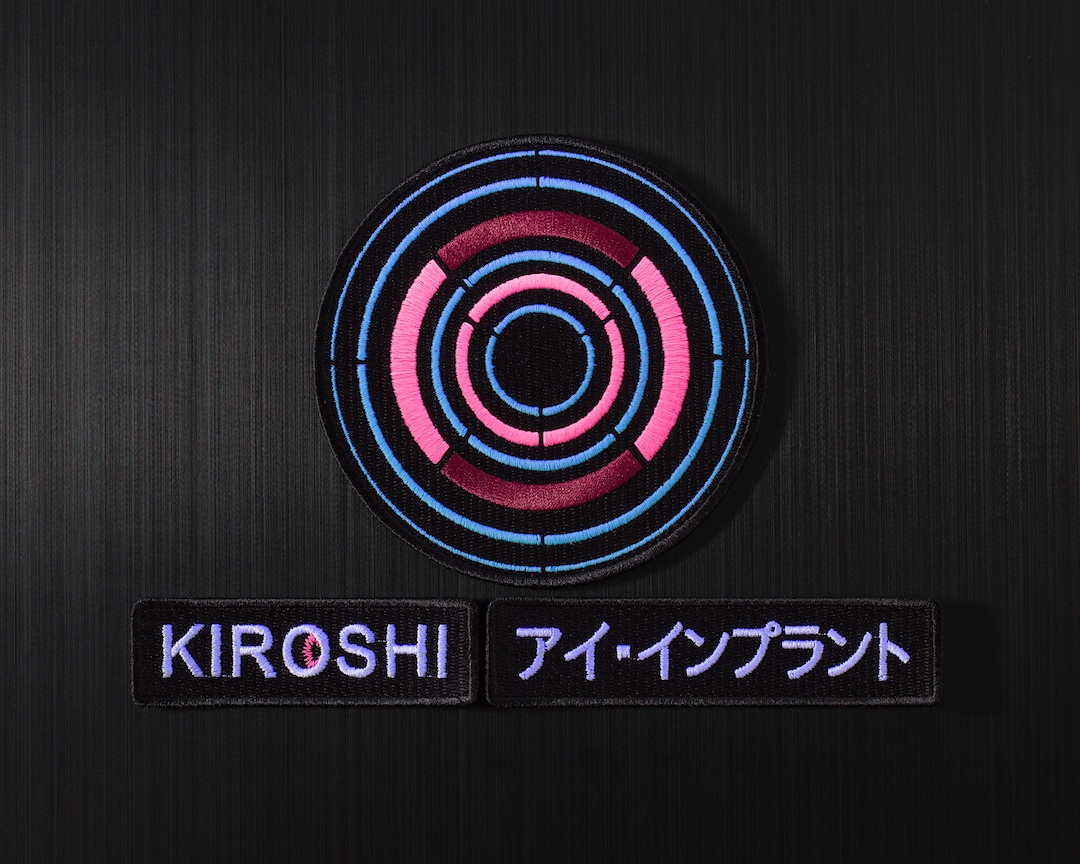 Cyberpunk 2077 Kiroshi Optics Fluorescent Patch Set - Etsy