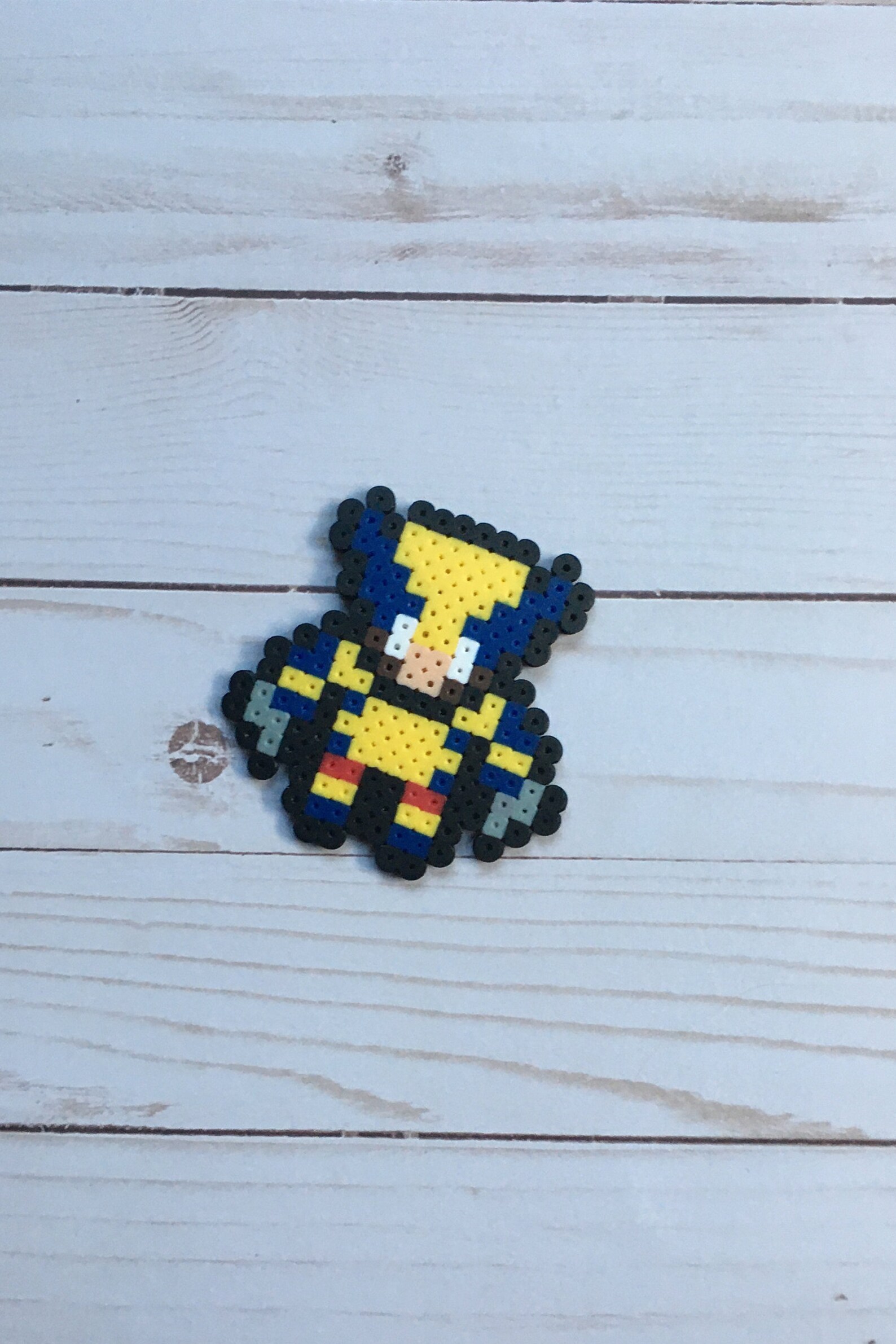 Marvel Inspired Perler Bead Heroes Magnets - Etsy