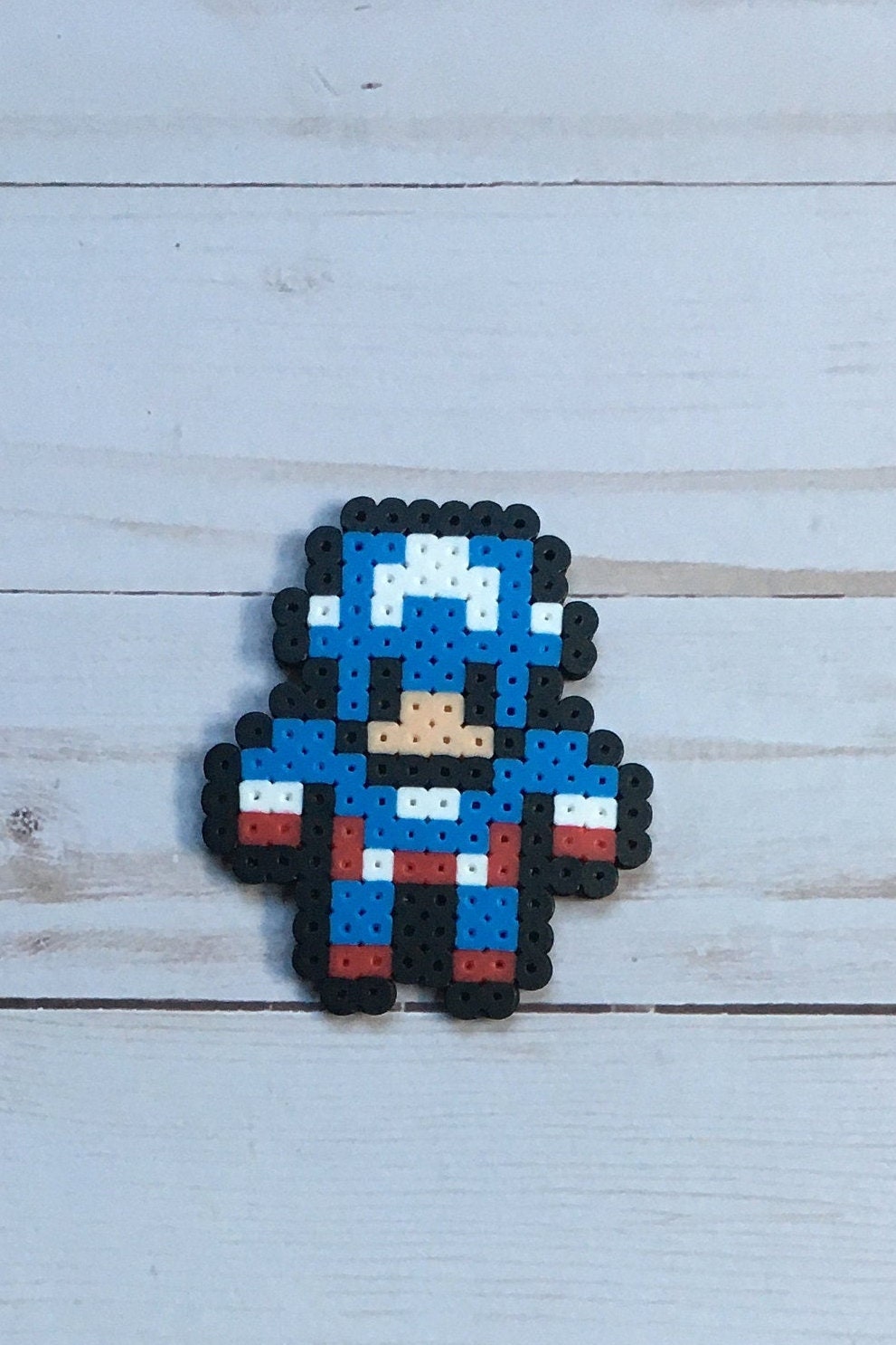 Marvel Inspired Perler Bead Heroes Magnets - Etsy