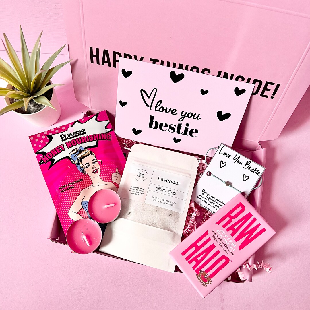 The Mini Bestie Box Self Care Kit Pamper Box Pick Me up Gifts for Her ...