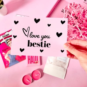 The Mini Bestie Box Self Care Kit Pamper Box Pick Me up Gifts for Her ...