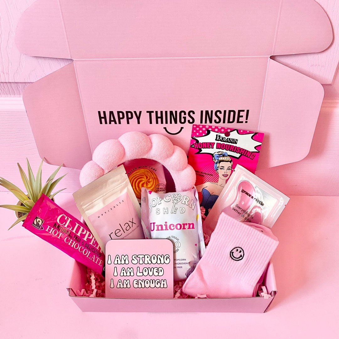 Barbie Inspired Pink Pamper Gift Box: Self Care Treats - Etsy