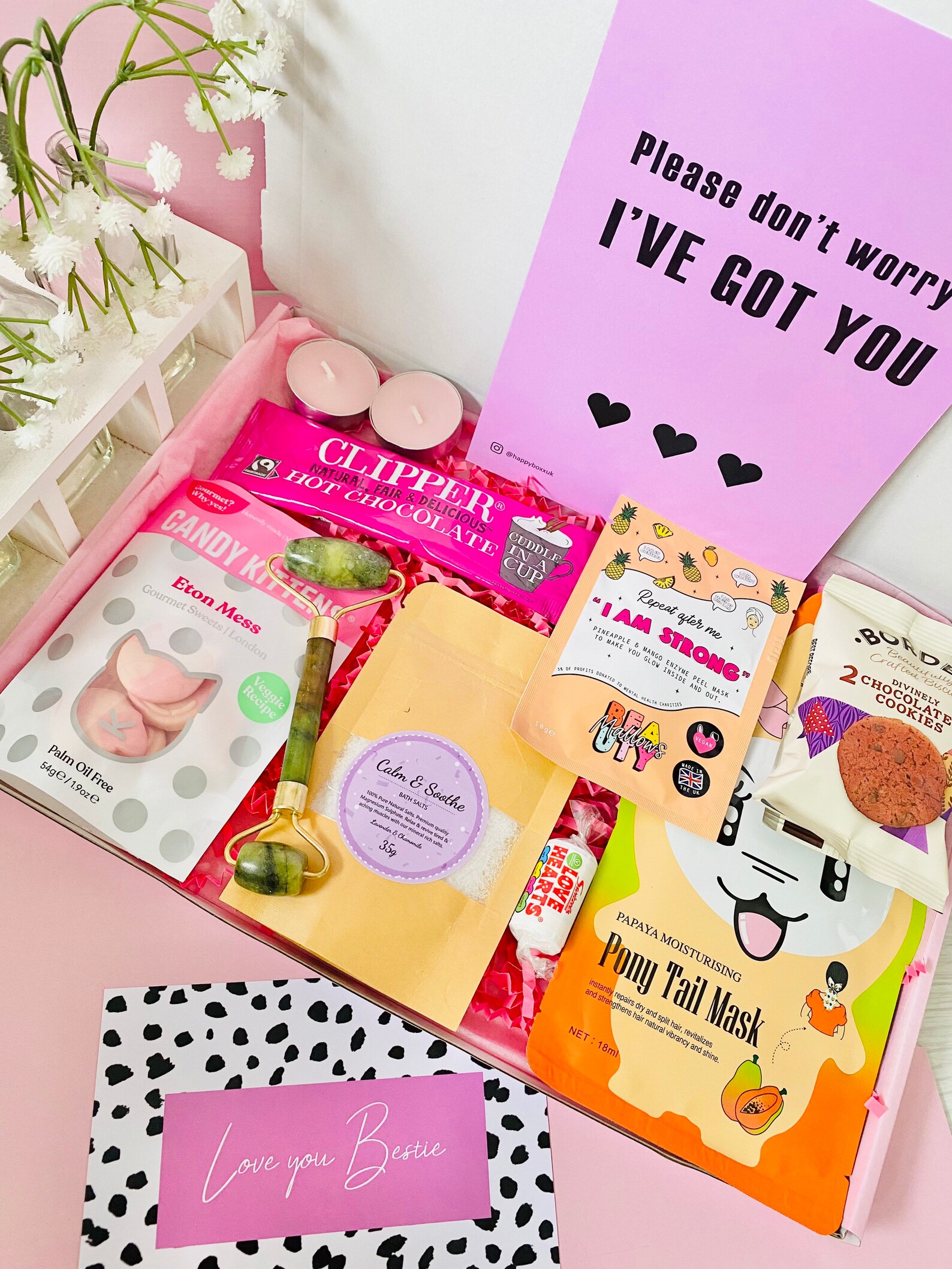 The Bestie Box Letterbox Gifts Treat Box Self Care Box | Etsy UK