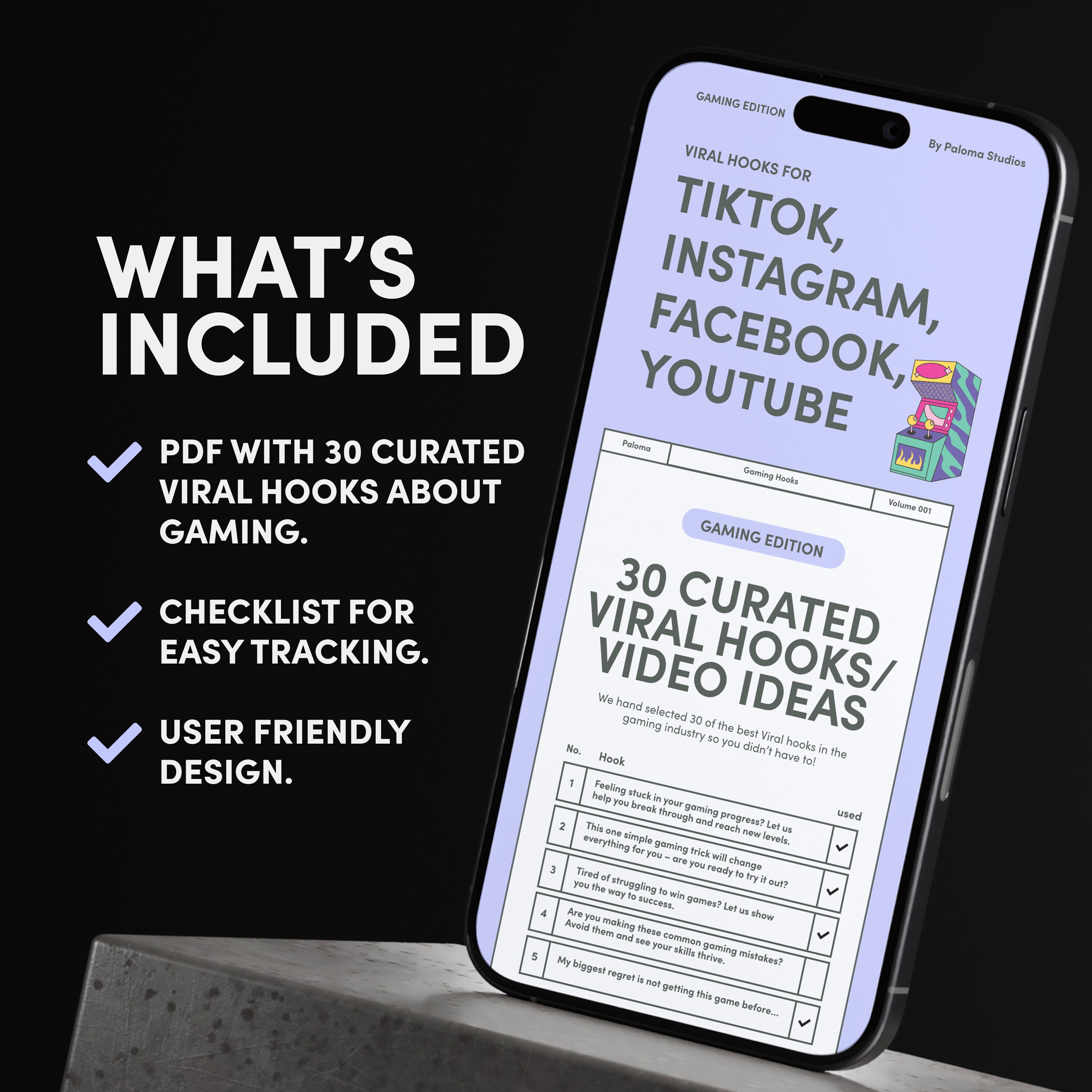 30 Curated Gaming Viral Hooks for Instagram, Facebook and Tiktok Reels Video Ideas Viral Hooks ...