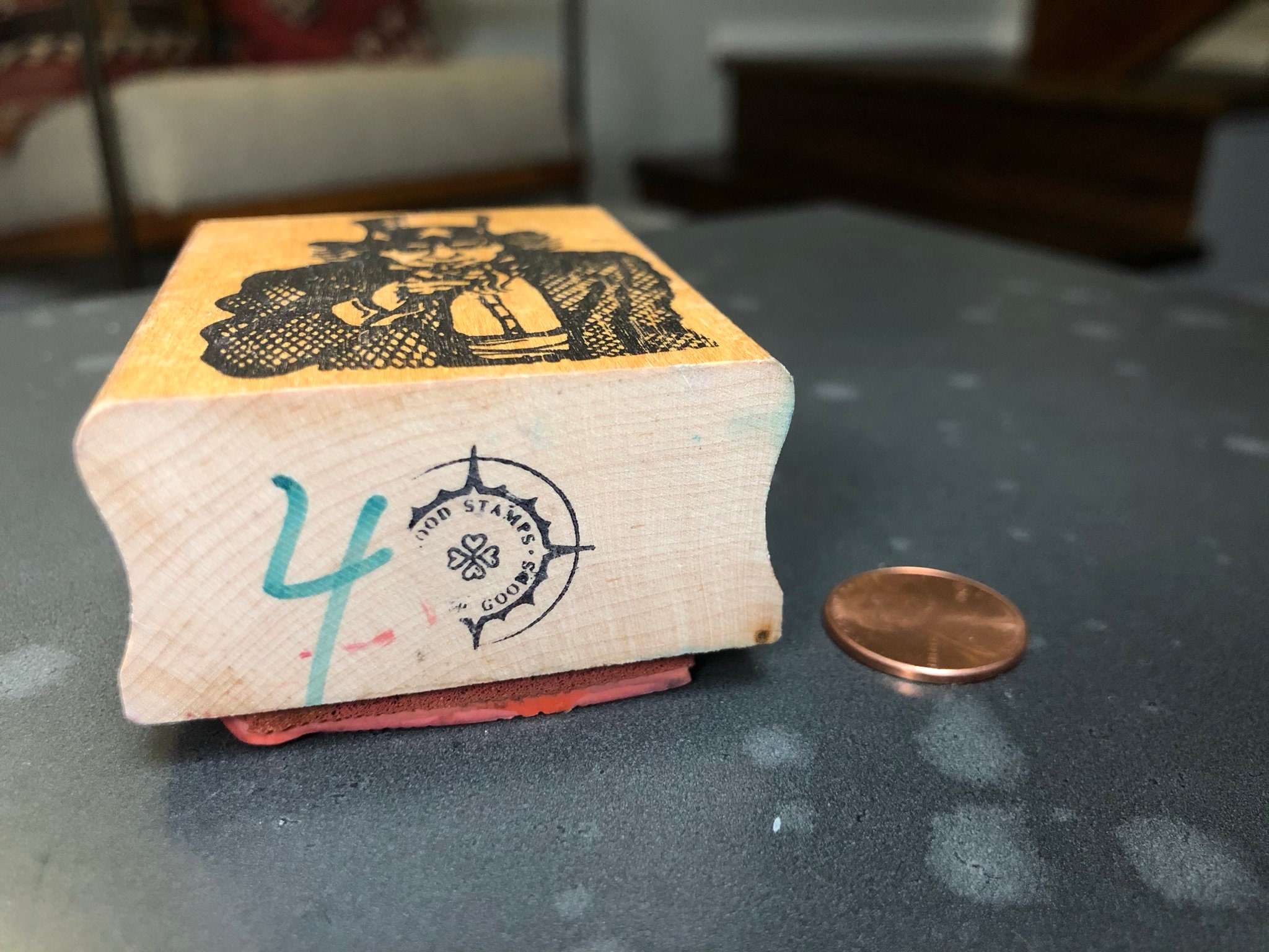 Vintage Rubber Stamp Rare Good Stamps Uncle Sam - Etsy