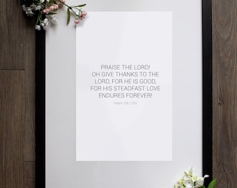 Psalm 1 Esv Print - Etsy