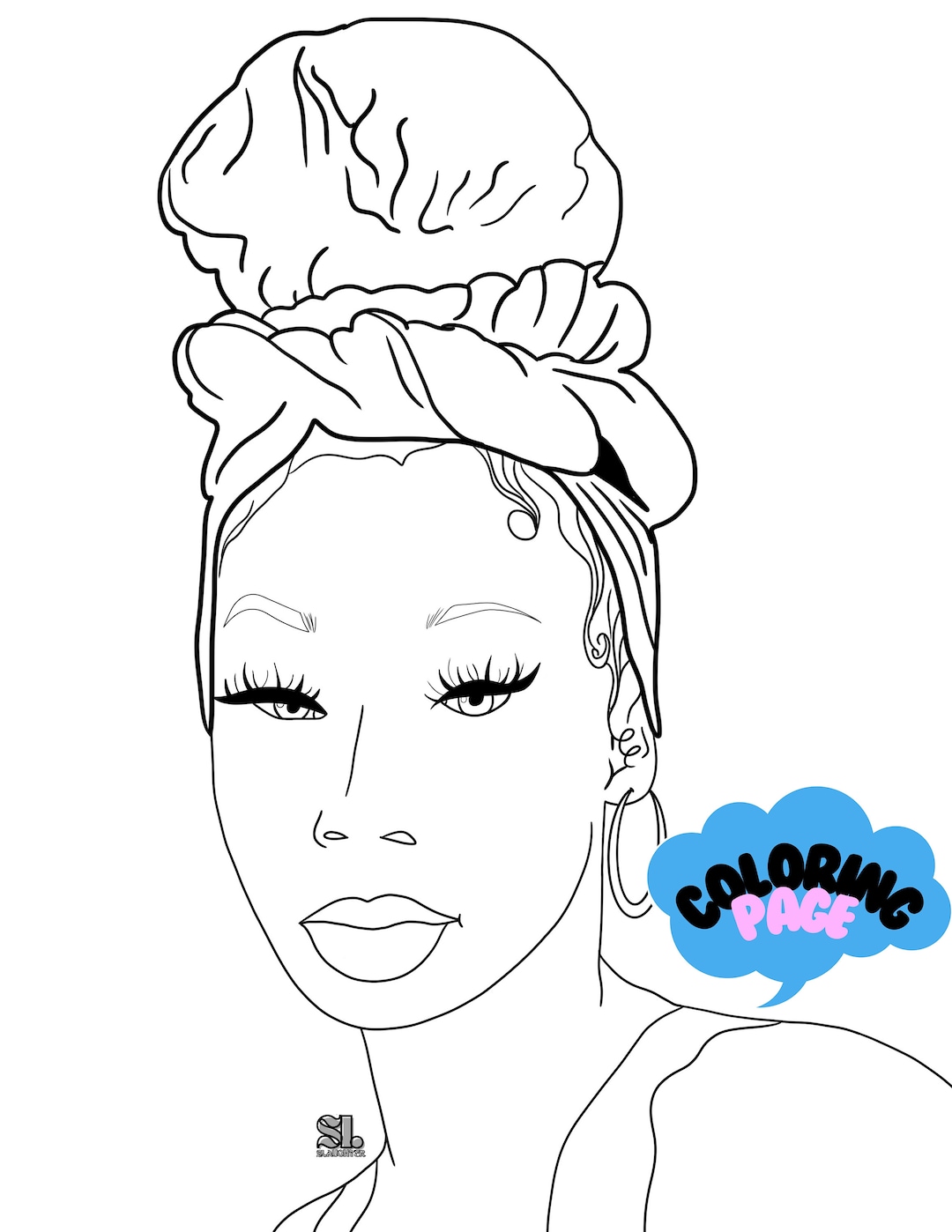 Mystic - Coloring Page - Etsy