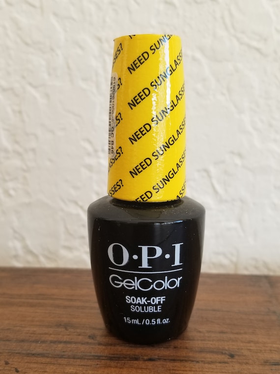 Opi Nail Polish Yellow