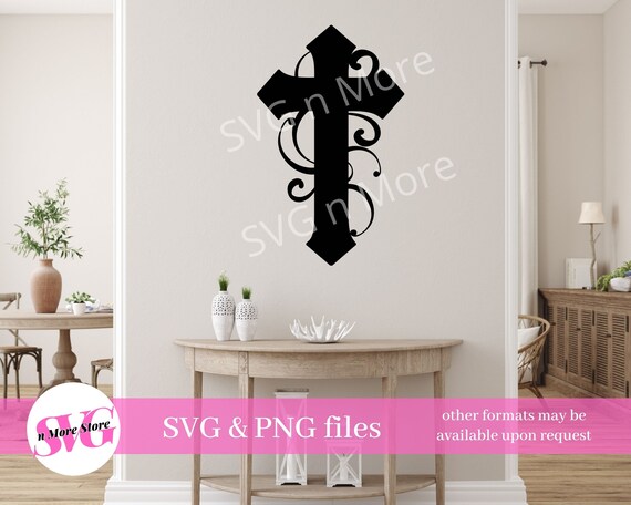Cross SVG PNG | Etsy