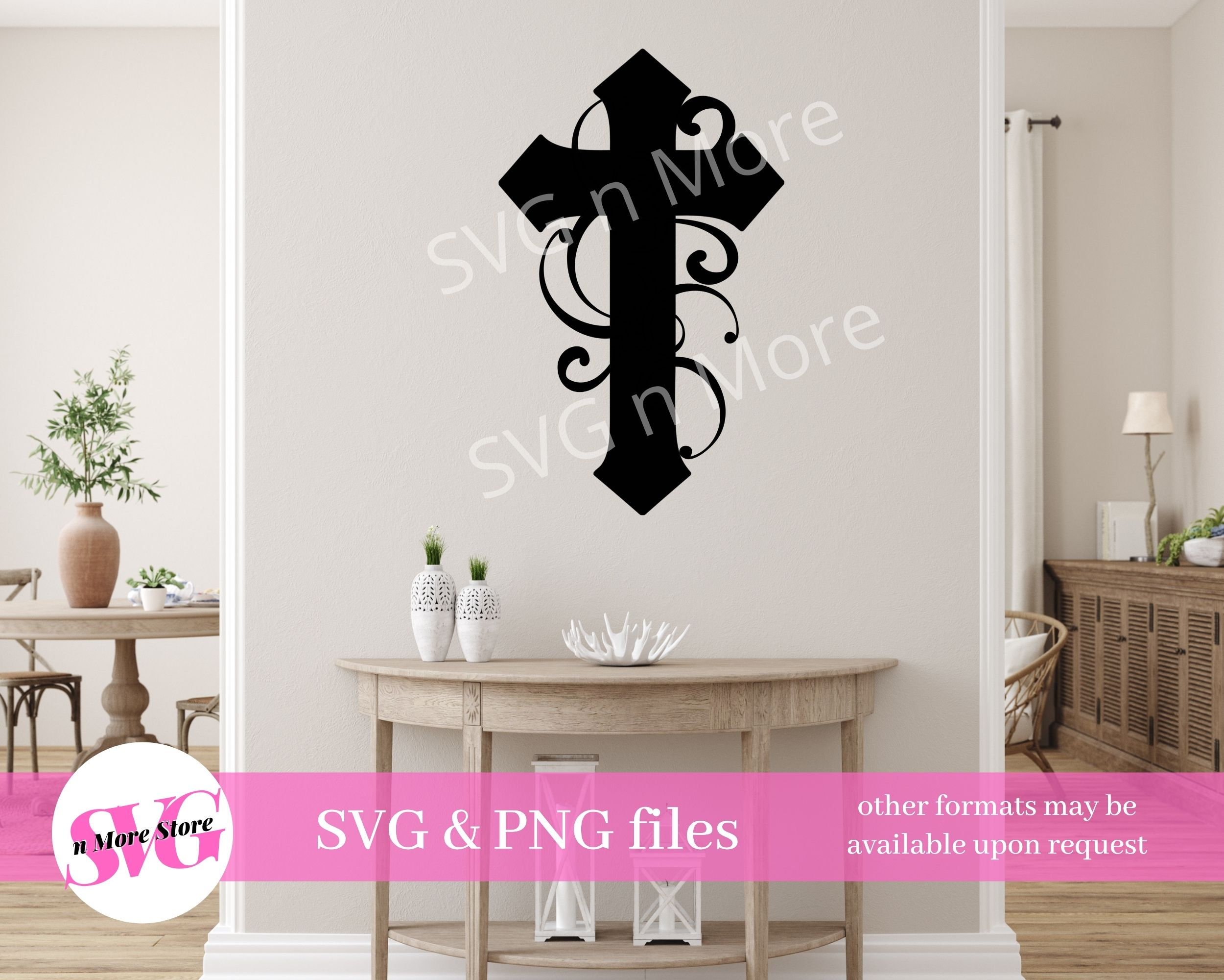 Cross SVG PNG - Etsy