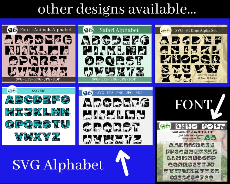 Farm Alphabet Bundle SVG, Farm Animals ABC Alphabet, Cow Pig Duck ...