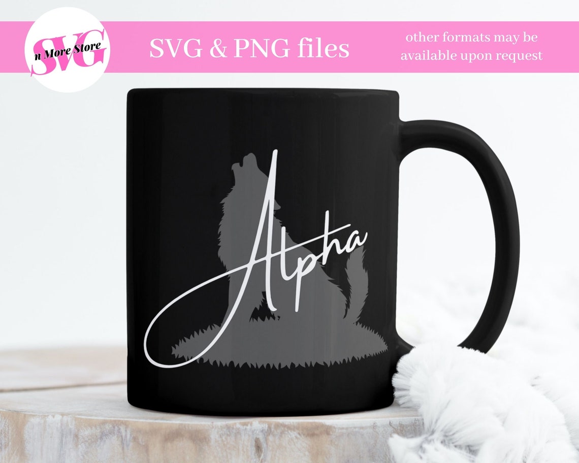 Alpha Wolf SVG Leader of the Pack SVG Woodland Creature - Etsy