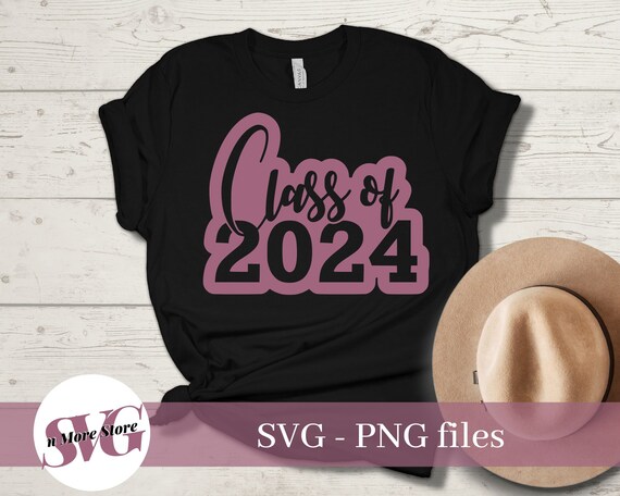 Class of 2024 SVG PNG Clipart SVG File for Cricut - Etsy Canada