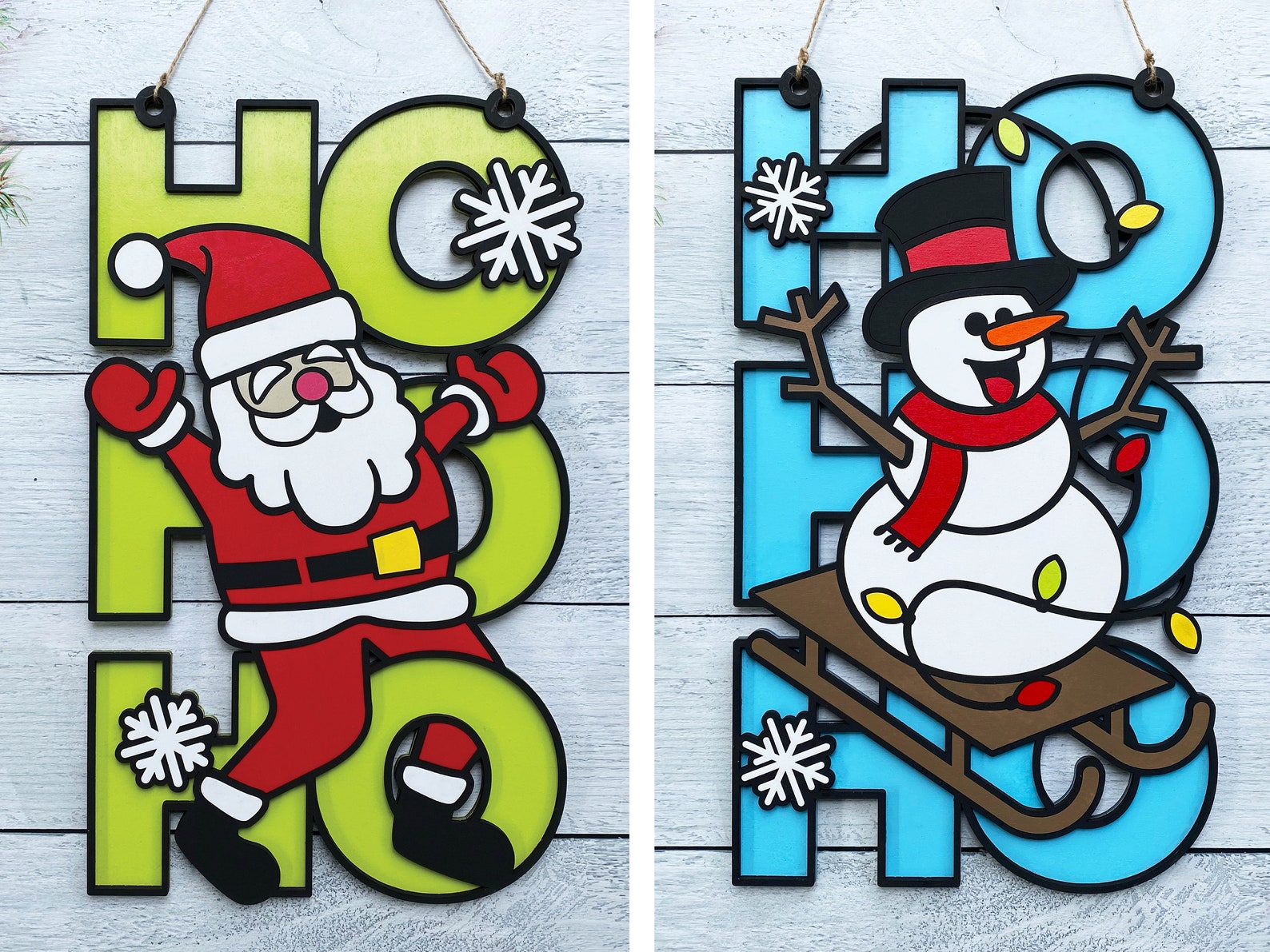 Master Bundle HO HO HO Signs 16 Designs Christmas - Etsy