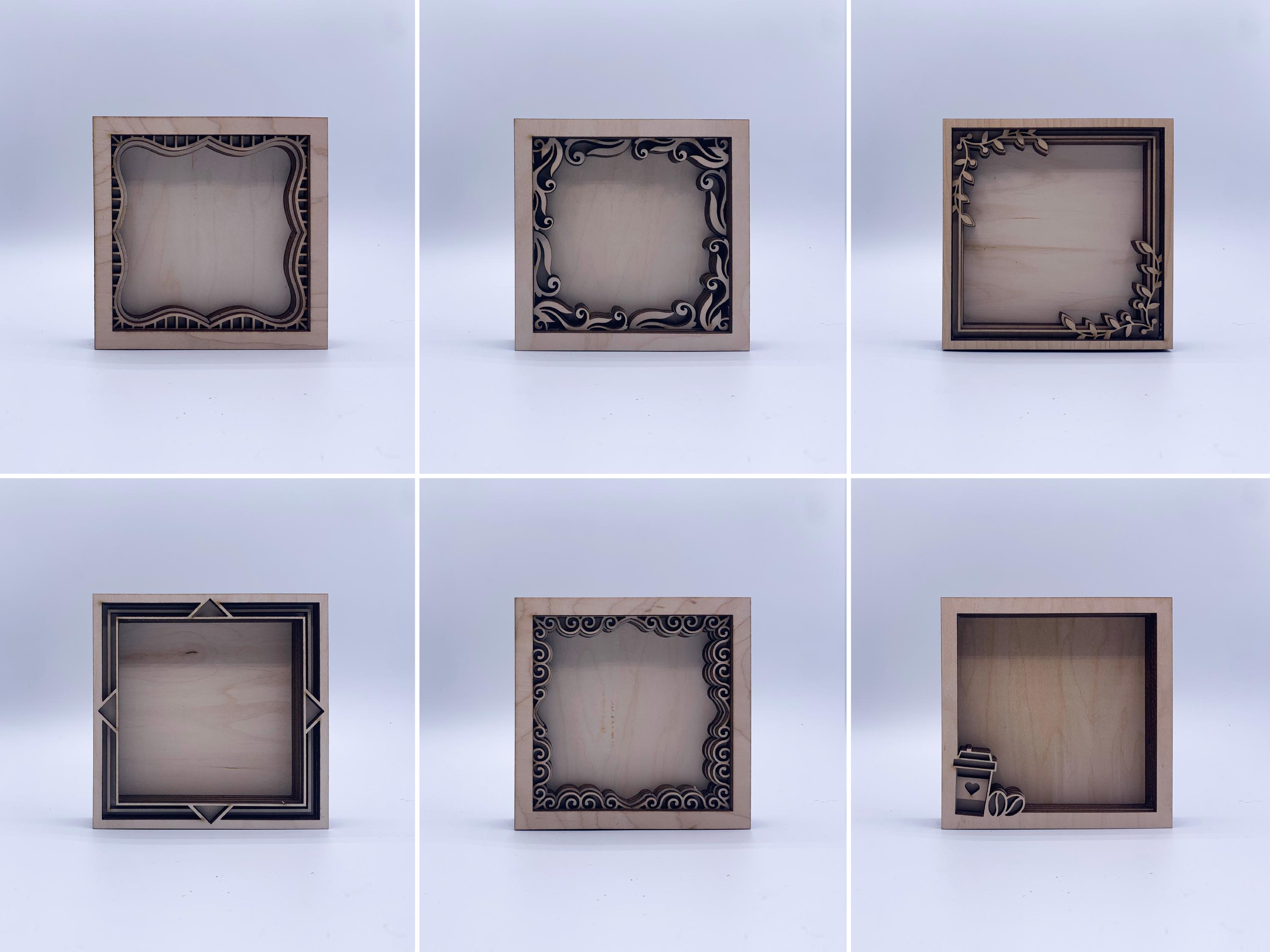 Box Stands - 40 Designs - Laser Ready Files - Glowforge and Lightburn ...