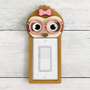 Master Bundle - Zoo Animal Light Switch Decor - 15 Designs - Laser ...