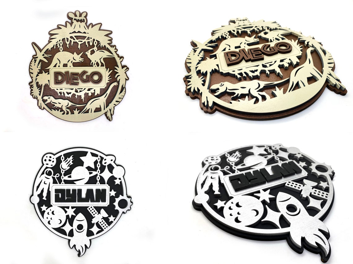 Animated Rounds Bundle Digital Laser Ready Files SVG - Etsy