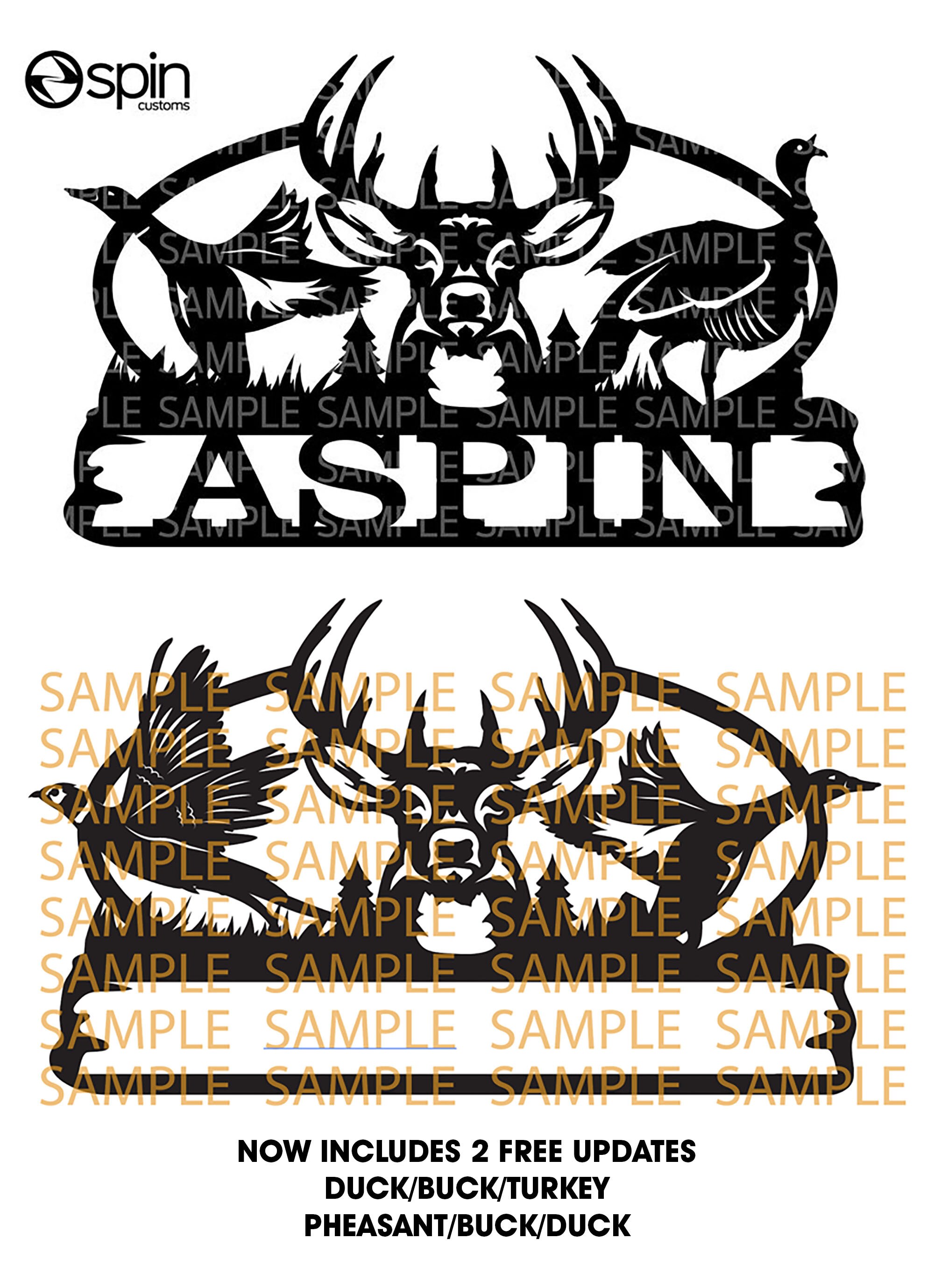 Hunting/Outdoor Signs Digital Laser Ready File SVG | Etsy