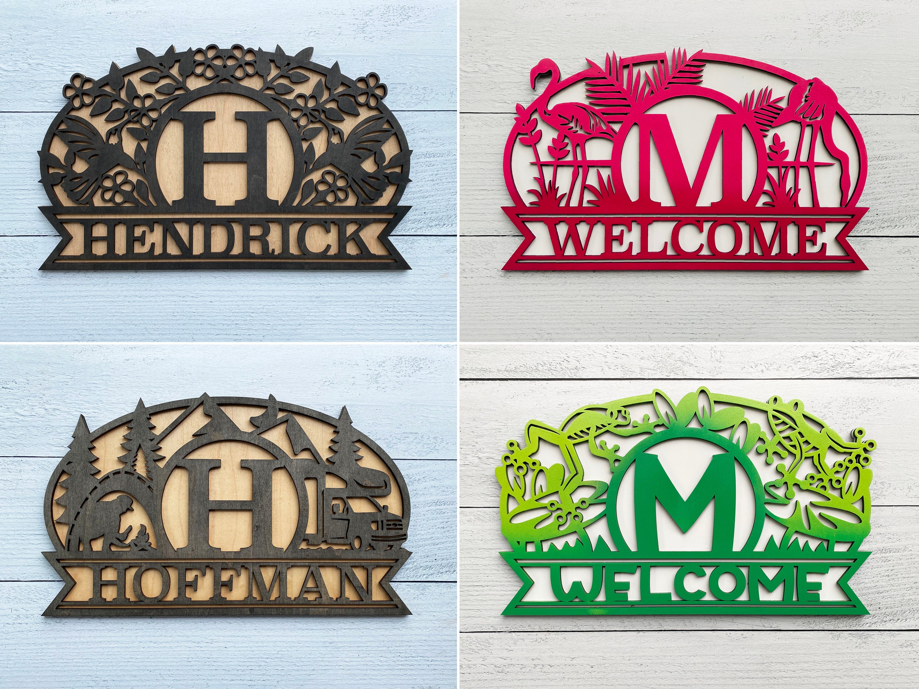 Oval Monograms Master Bundle 19 Designs Laser Ready Cut - Etsy